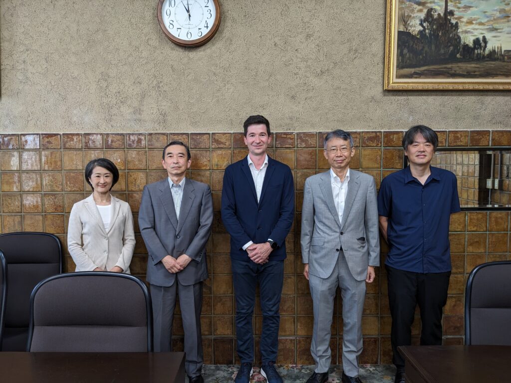 A courtesy visit from Babes-Bolyai University in Romania - Faculty of ...